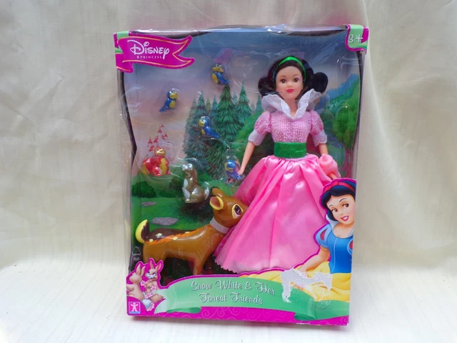 DISNEY PRINCESS Snow White Doll & Her Forest Friends by Simba New £35. ...
