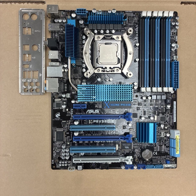 ASUS P6X58D-E, LGA 1366/Socket B, Intel Motherboard inc i7 960 CPU £80. ...