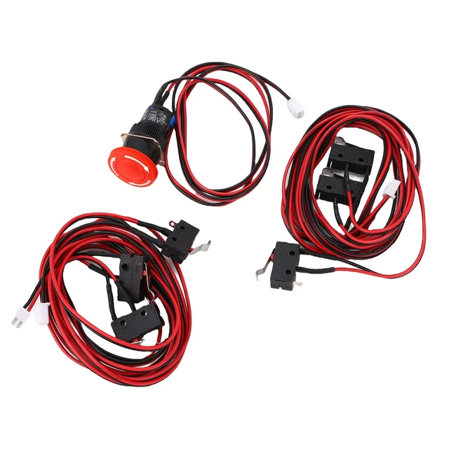 MICRO LIMIT SWITCH And Emergency Stop Switch Kit Replacement For 3018 ...