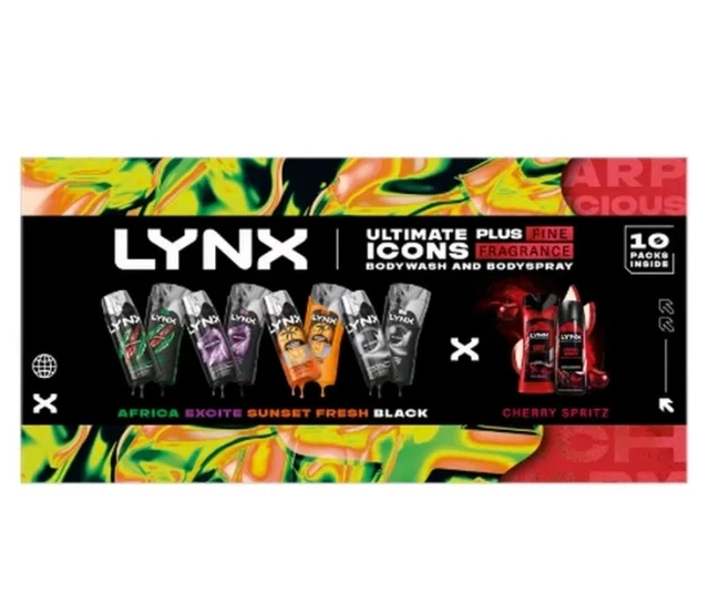 LYNX ULTIMATE ICONS Collection 10Piece 2026 Edition New Sealed Perfect ...