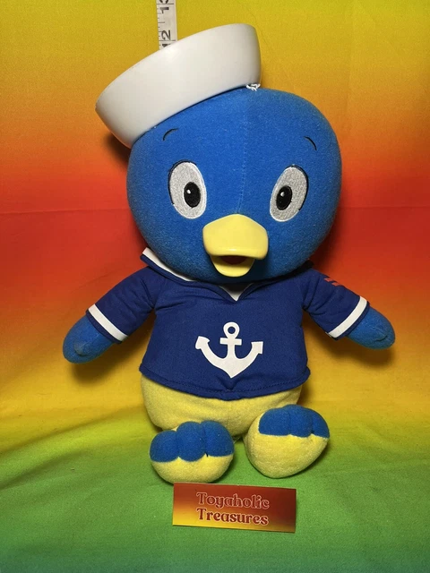 14& BACKYARDIGANS PABLO Penguin Singing Talking Sailor Plush Toy Animal ...