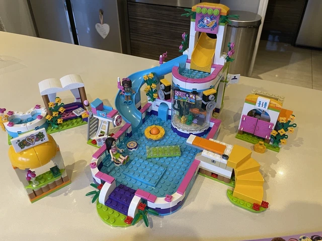 LEGO FRIENDS 41313 piscine d'été Heartlake. Lot complet avec ...
