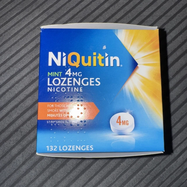 NIQUITIN MINT LOZENGES- 4mg Pack of 132 Lozenges BBE 10/25 £18.51 ...