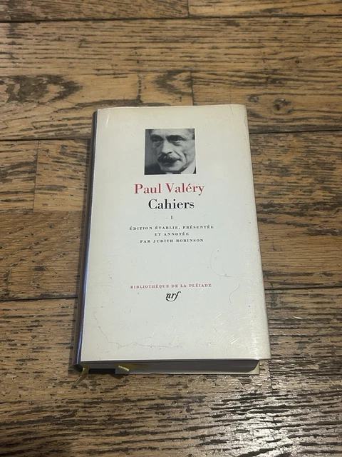 LA PLEIADE : Paul Valery - Cahiers 1 - 1973 EUR 25,00 - PicClick FR