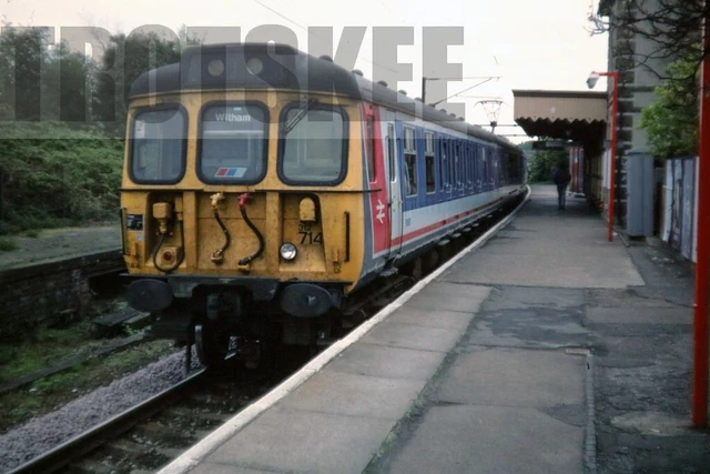 35MM SLIDE BR British Rail EMU Class 312 312714 1989 Original £4.98 ...