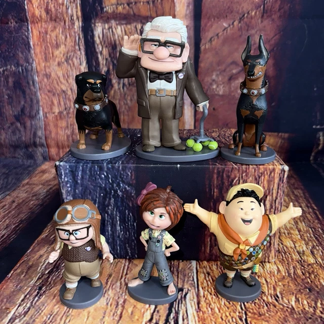 DISNEY PIXAR UP Movie Figures Bundle Lot Russel Carl Fredricksen Alpha ...