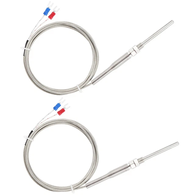 LOT DE DEUX types de sondes de température de construction en cuivre et ...