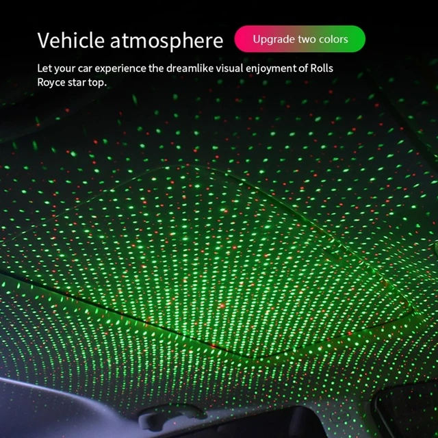 USB CAR LIGHT Mini LED Auto Interior Atmosphere Light Colorful ...