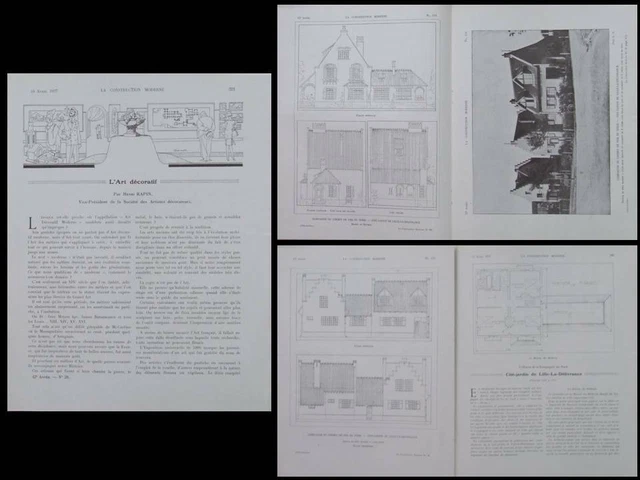 LA CONSTRUCTION MODERNE n°28 1927 LILLE LA DELIVRANCE, CITE JARDIN ... LA CONSTRUCTION MODERNE n°28 1927 LILLE LA DELIVRANCE, CITE JARDIN ...