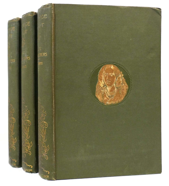 GEORGE ELIOT LIFE AND LETTERS 3 Volume Set Illustrated Cabinet Edition ...