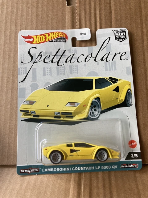 HOT WHEELS DIECAST - Spettacolare - Lamborghini Countach LP 5000 QV -3/ ...