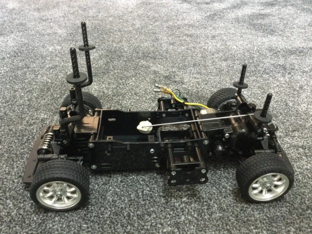 TAMIYA RC VINTAGE Rover Mini Cooper Monte Carlo Rolling Chassis M01 ...