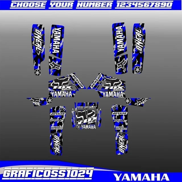 Raptor Graphic Car & Truck Decals & Vinyl Yamaha Raptor 350 ATV Graphic ...
