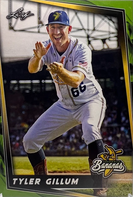 CARTE DE BASEBALL feuille Tyler Gillum Savannah Bananas 2024 CFF-21 EUR ...