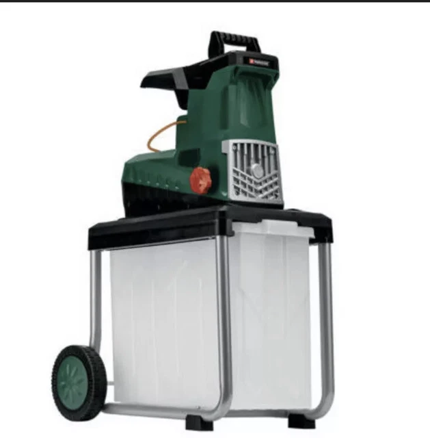 PARKSIDE PLH2800B2 GARDEN Shredder Big 2800w Turbo Motor Large 60 L ...