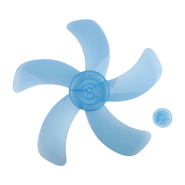 EFFICIENT 16 INCH Fan Blade in Blue with Nut Cover for Easy ...