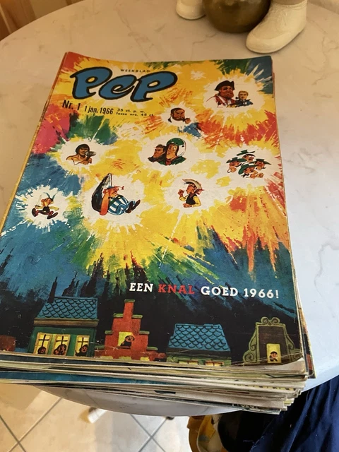 TIM UND STRUPPI Pep Magazin 1966 Lucky Luke Michel Vaillant Asterix 38 ...