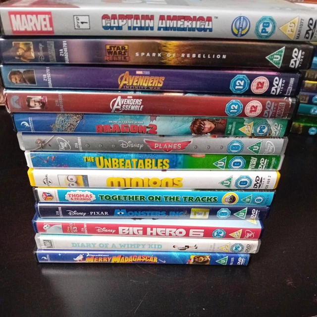 13 DVD BUNDLE Job Lot Kids Adventure Action Comedy Movies Bulk Buy ...
