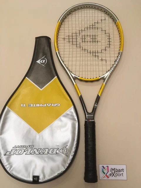 DUNLOP GRAPHITE TI 98 16x19 L3 Racchetta Tennis Racket con Fodero ...
