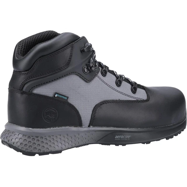TIMBERLAND PRO EURO Hiker Composite Safety Boot Black/Grey £67.86 ...