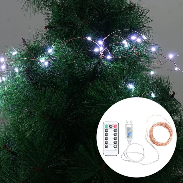 DECORATION LED FAIRY Tale Room Decor Light String Copper USB Garland ...