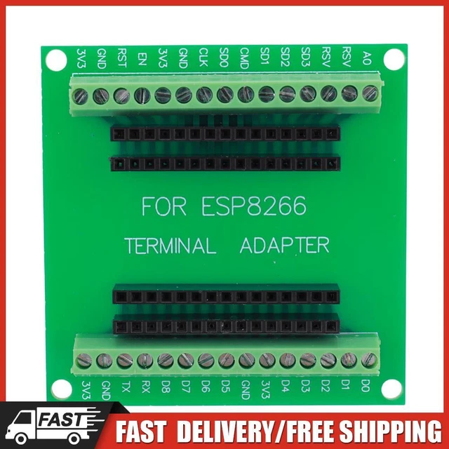 SCHEDA BREAKOUT ESP8266 GPIO per ESP8266 ESP-12E scheda di sviluppo ... SCHEDA BREAKOUT ESP8266 GPIO per ESP8266 ESP-12E scheda di sviluppo ...