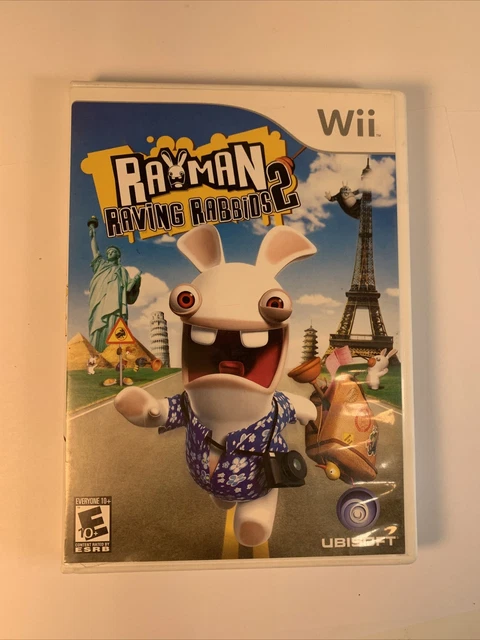 RAYMAN RAVING RABBIDS 2 (Nintendo Wii, 2007) COMPLETE & TESTED £8.38 ...