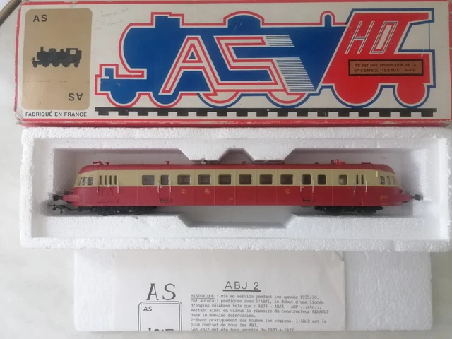 AUTORAIL ABJ 2 Sncf Ho Marque As Toit Rouge En Boîte D'origine EUR 70 ...