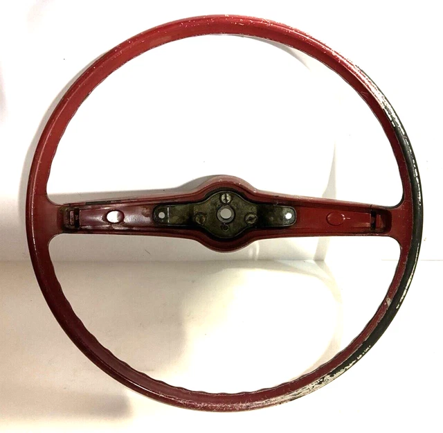 HOLDEN HR SPECIAL Steering Wheel Red Suitable for Restoration as Shown ...