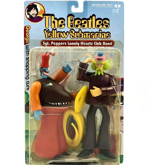 THE BEATLES YELLOW SUBMARINE McFARLANE TOYS SGT. PEPPERS LONELY HEARTS ...