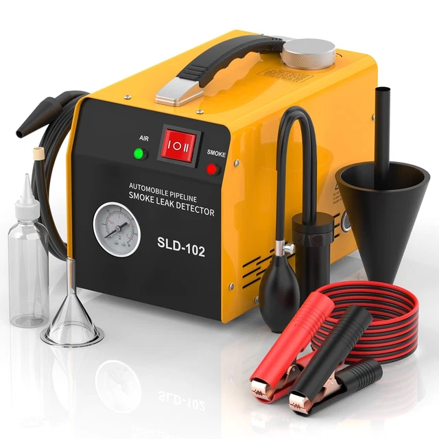 SMOKE MACHINE AUTOMOTIVE with Built-in Air Pump and Pressure Gauge ...