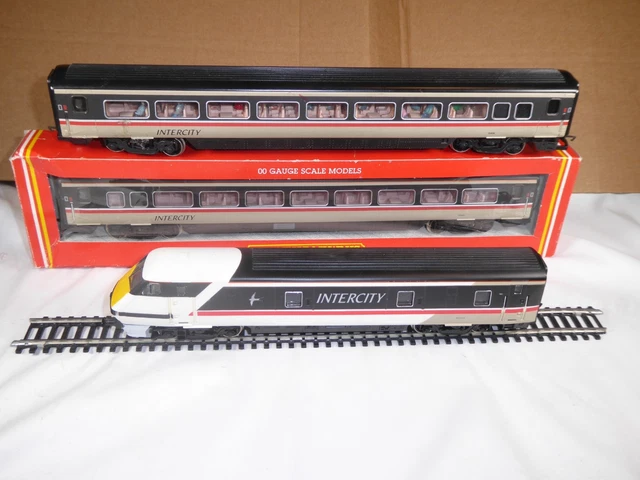 3 HORNBY 00 Gauge Mk 4 Coaches-2 TSO Standard Open/1 DVT InterCity Exec ...