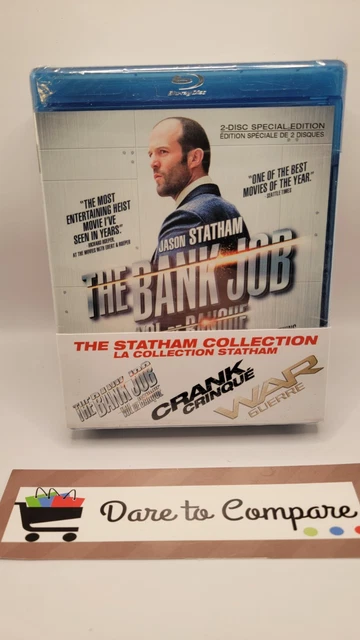 NEW JASON STATHAM 3 Film Collection Bluray Bank Job, Crank, War £25.76 - PicClick UK