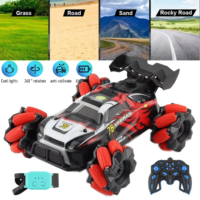 REMOTE CONTROL CAR Toys 360° Rotation Rc Drift Car Controlled Vehicle ...