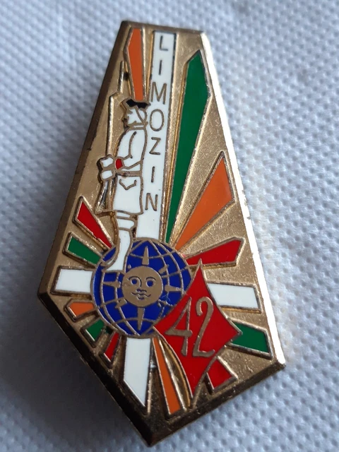 INSIGNE MILITAIRE 42°RÉGIMENT d'infanterie Limozin Delsart EUR 5,00 ...