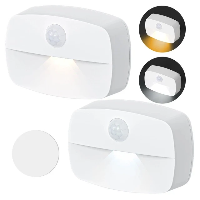 HUMAN BODY SENSOR Night Light With Infrared Pir Motion Detection For ...
