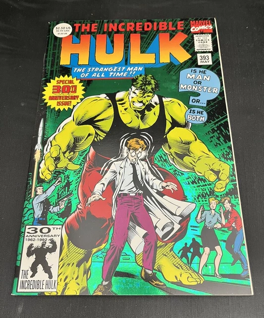 MARVEL COMICS THE Incredible Hulk #393 numéro spécial 30e anniversaire ...