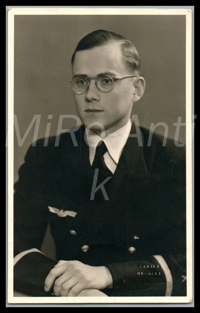 FOTO, WK2, NACHL. Brüder Winterling, Matrose Karl-Heinz im Portrait b ...