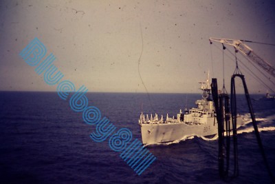 ROYAL NAVY FRIGATE HMS Brighton at sea 1970's 35mm slide £6.00 ...