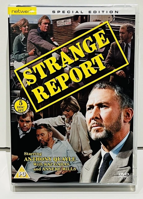 STRANGE REPORT THE Complete Series 5x DVD Boxset 1969-1971 Anthony ...