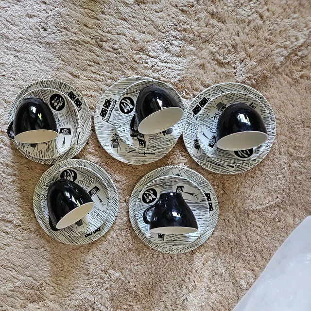 RIDGWAY HOMEMAKER TEA Cups, Saucers and side/cake plates X 5 Sets £105. ...