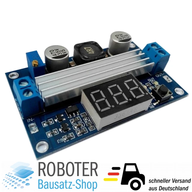 SPANNUNGSWANDLER DC-DC HIGH-POWER Step-Up Modul 100W 3-35V auf 3,5-35V ...