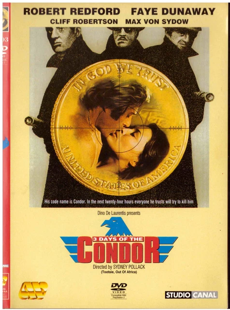3 DAYS OF THE CONDOR (Robert Redford) Region 2 DVD EUR 13,79 - PicClick FR