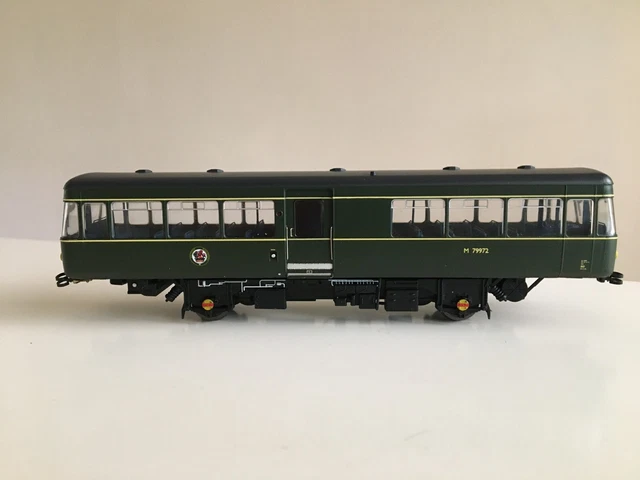 HELJAN OO GAUGE 8753 Park Royal Railbus BR Green with Yellow Panels £ ...
