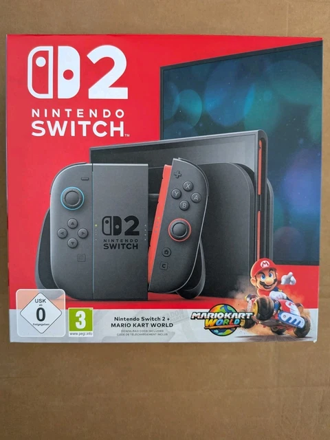 NINTENDO SWITCH 2 Mariokart World UK Sealed (Unused Open Box Return) £ ...