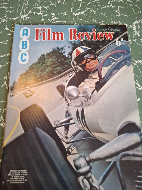 ABC FILM REVIEW Magazine OCTOBER 1967 James Garner Bonnie Clyde Alan ...