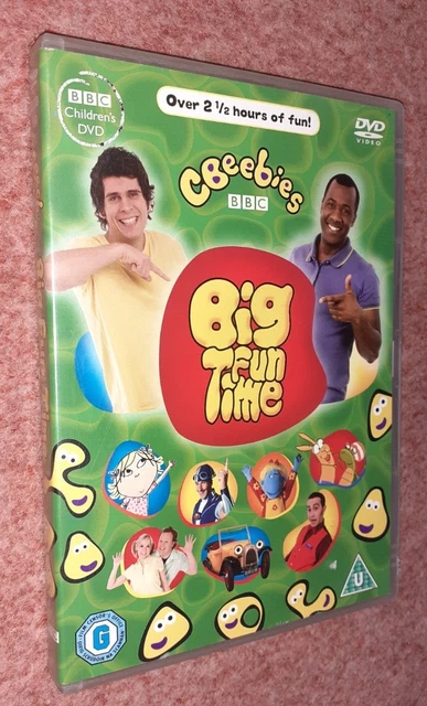 CBEEBIES BIG FUN Time DVD Over 2 1/2 Hours BBC Children Kids UK ...