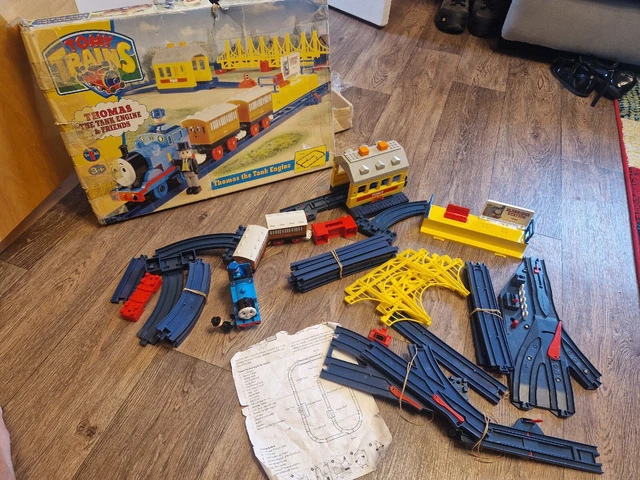 THOMAS THE TANK Engine Trackmaster Tomy Vintage Set 1996 Motorised ...