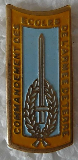 PIN'S MILITAIRE DU Commandement Des Ecoles De L'armee De Terre EUR 4,00 ...
