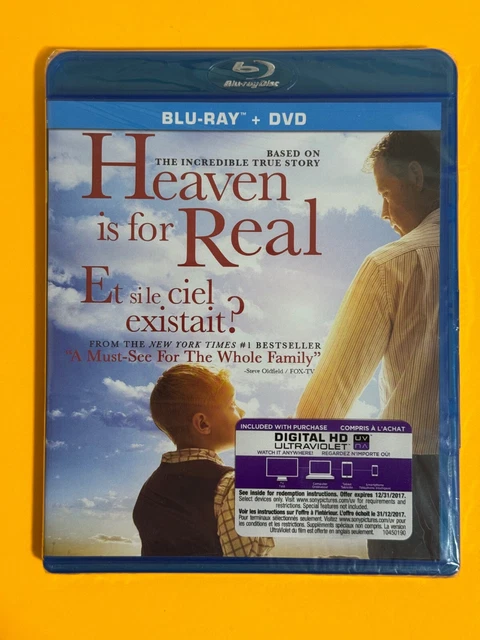 HEAVEN IS FOR Real - Blu-ray DVD 2-Disc Set Canadian - New Sealed $8.19 ...